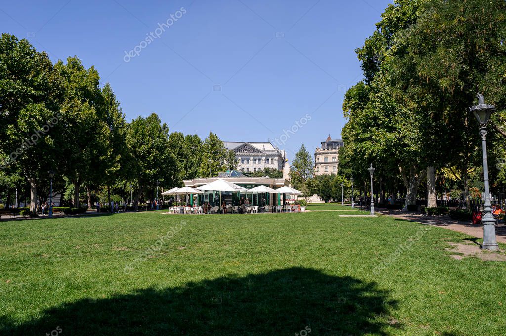 _ JP69196-Budapest Plaza de la Libertad en Budapest, Hungría. - La ...