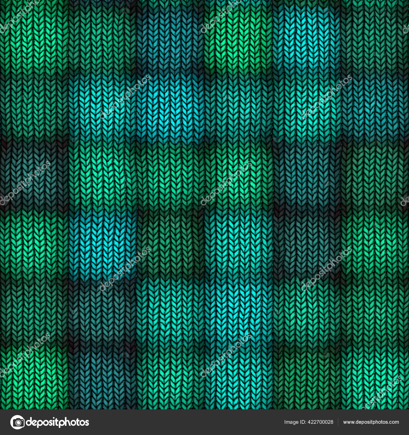 Naadloos Geruit Gebreid Patroon — Stockfoto © KseniyaOmega #422700028