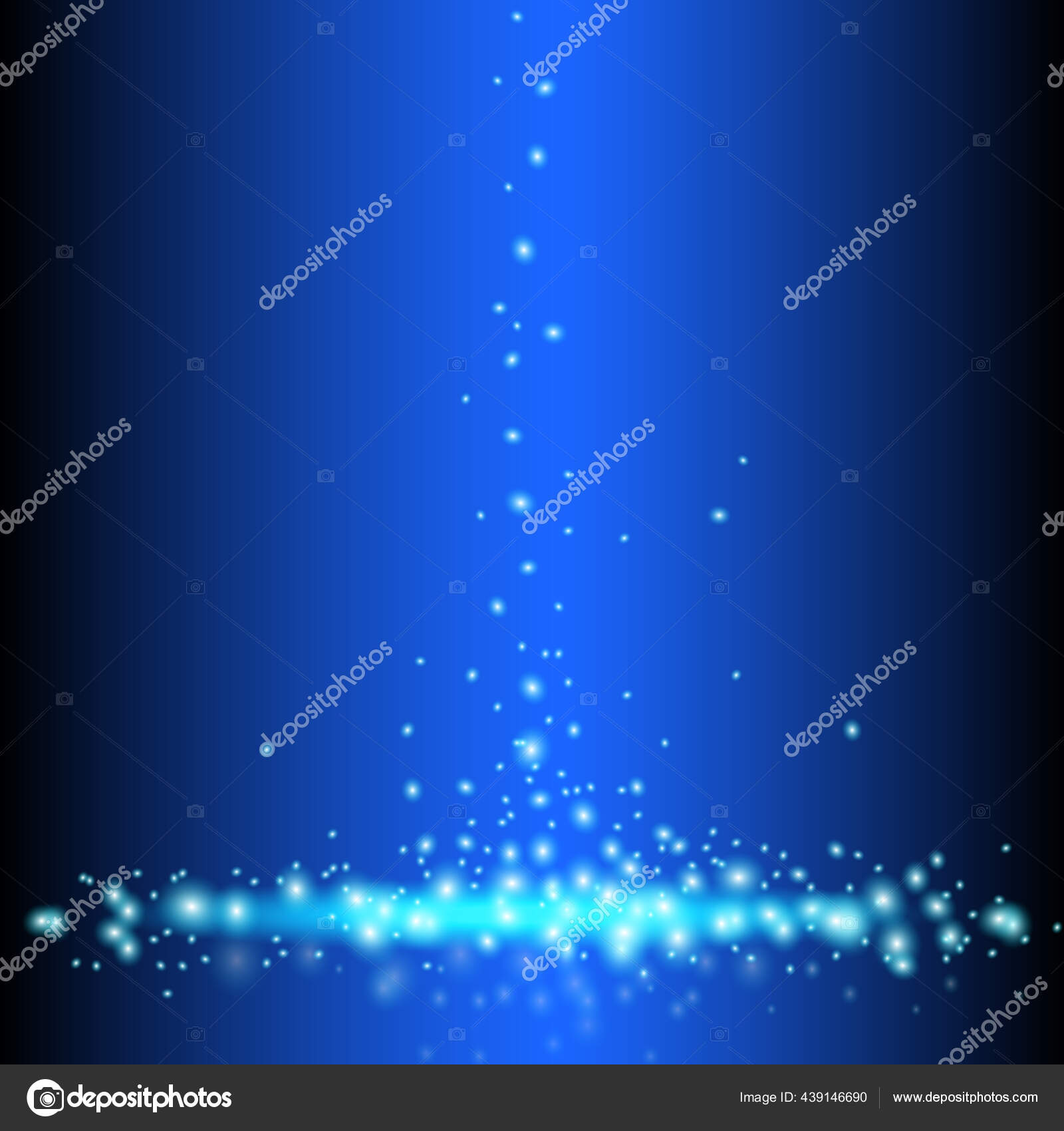 Deep Blue Abstract Background Stock Vector by ©KseniyaOmega 439146690