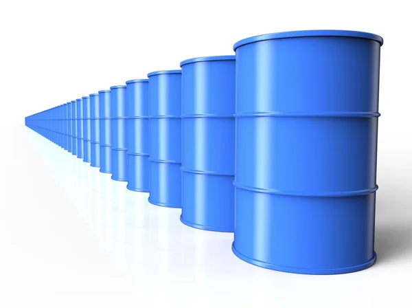 Blue oil drum Stock Photo by ©the_lightwriter 73098549