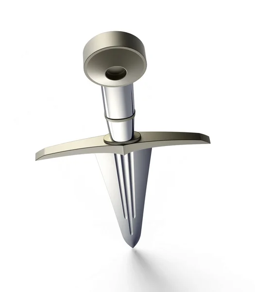 Red copper pipe isolated on a white background — Stock Photo © the ...