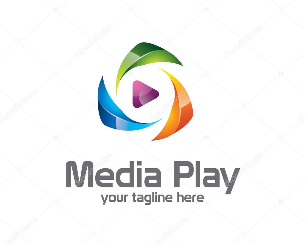 Multimedia Logo 3d