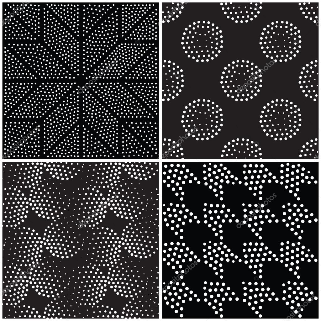 Vector abstract geometric seamless pattern. Repeating gradation Stock ...