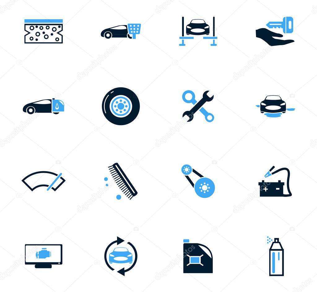 Car shop icons set Stock Vector Image by ©Lisess #104938490