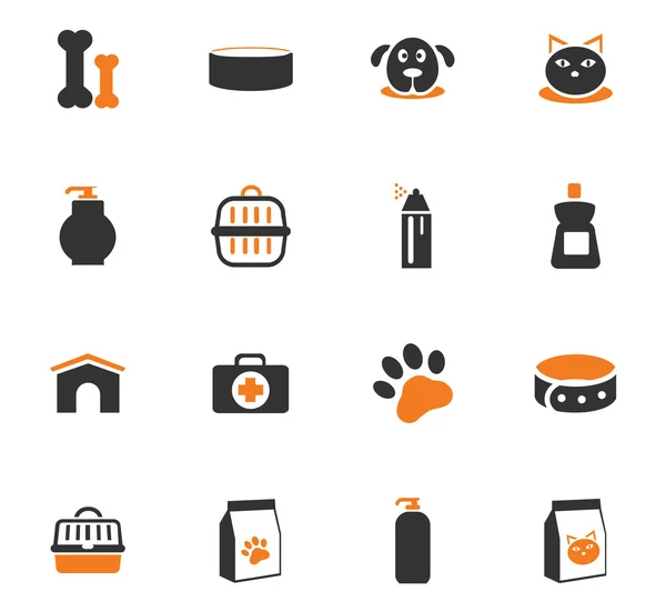 Vector Pet icon set Stock Vector Image by ©annexs #104661460