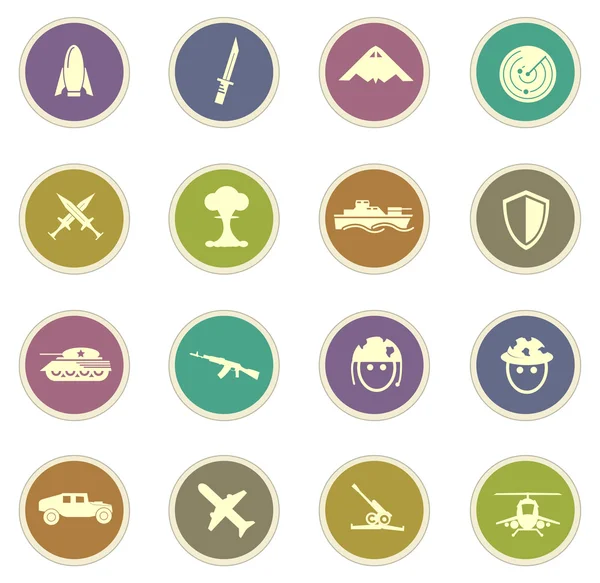 Set of the military icons Stock Vector Image by ©ibrandify #146007109