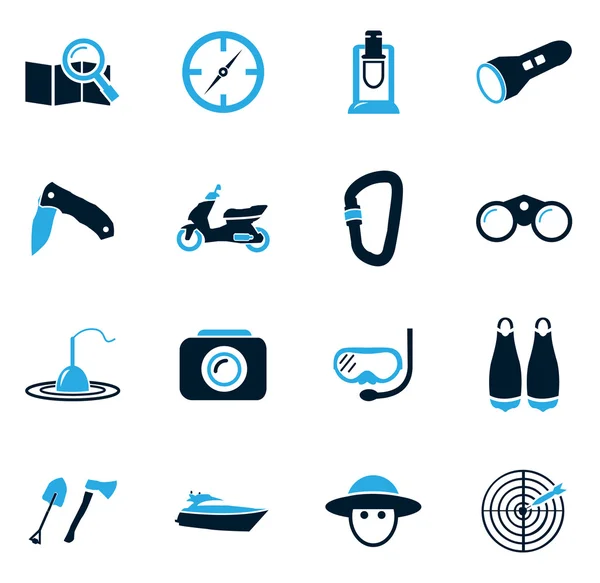 Active Recreation Icons User Interface Design Stock Vector Image by ...