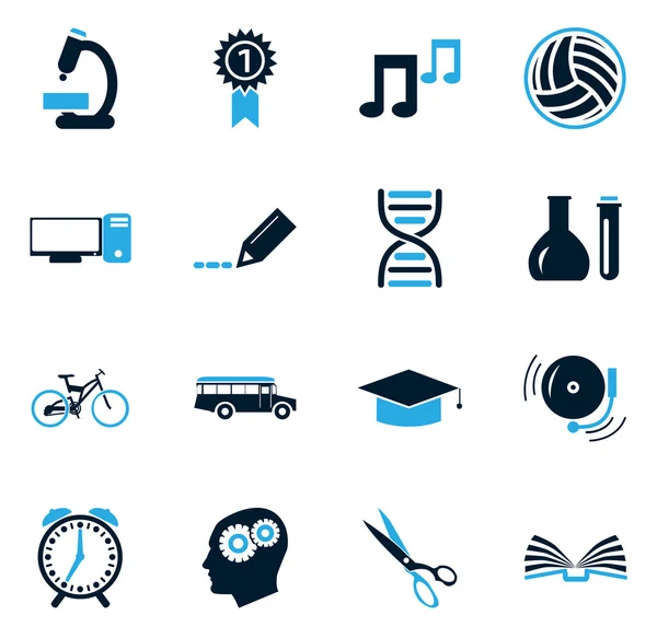 School icon set Stock Vector Image by ©Lisess #141981070