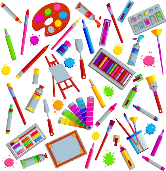 Everything Drawing Items Stock Vector by ©matveeva_m 474135510