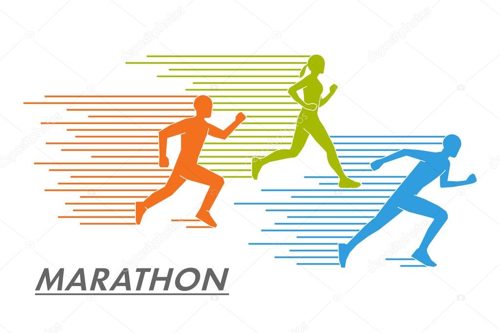 Marathon Runner Icon