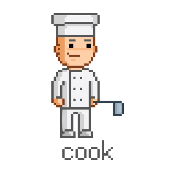 Chef pixel Vector Art Stock Images | Depositphotos