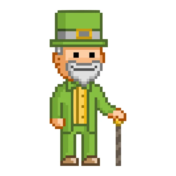 Old man pixel Vector Art Stock Images | Depositphotos