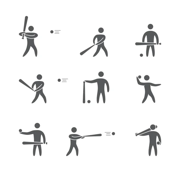 Active Sport Abstract Outline Symbol Vector Illustration Graphic Set ...