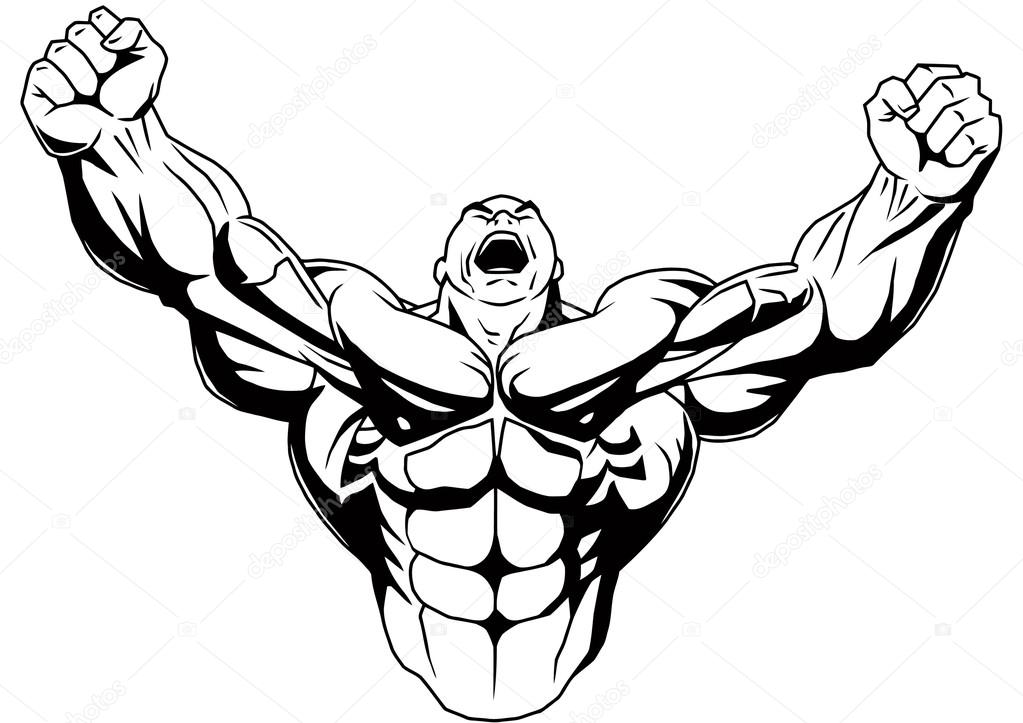 cuerpo musculoso — Foto de stock © orrlov #75028013