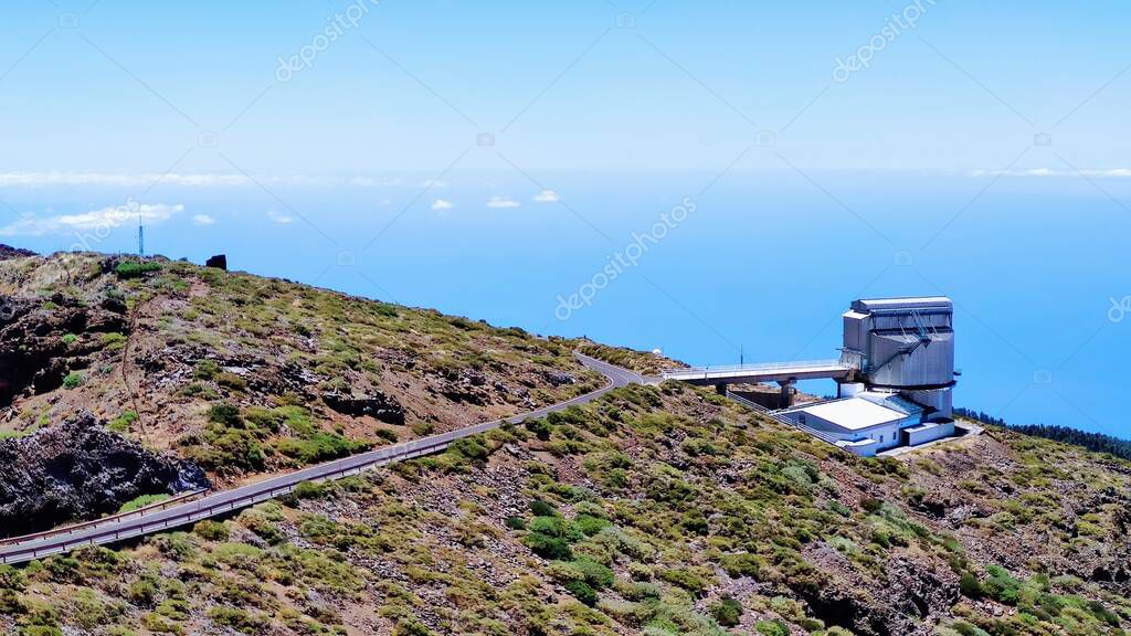 Telescopio Nacional Galileo, Observatorio del Roque de los Muchachos ...