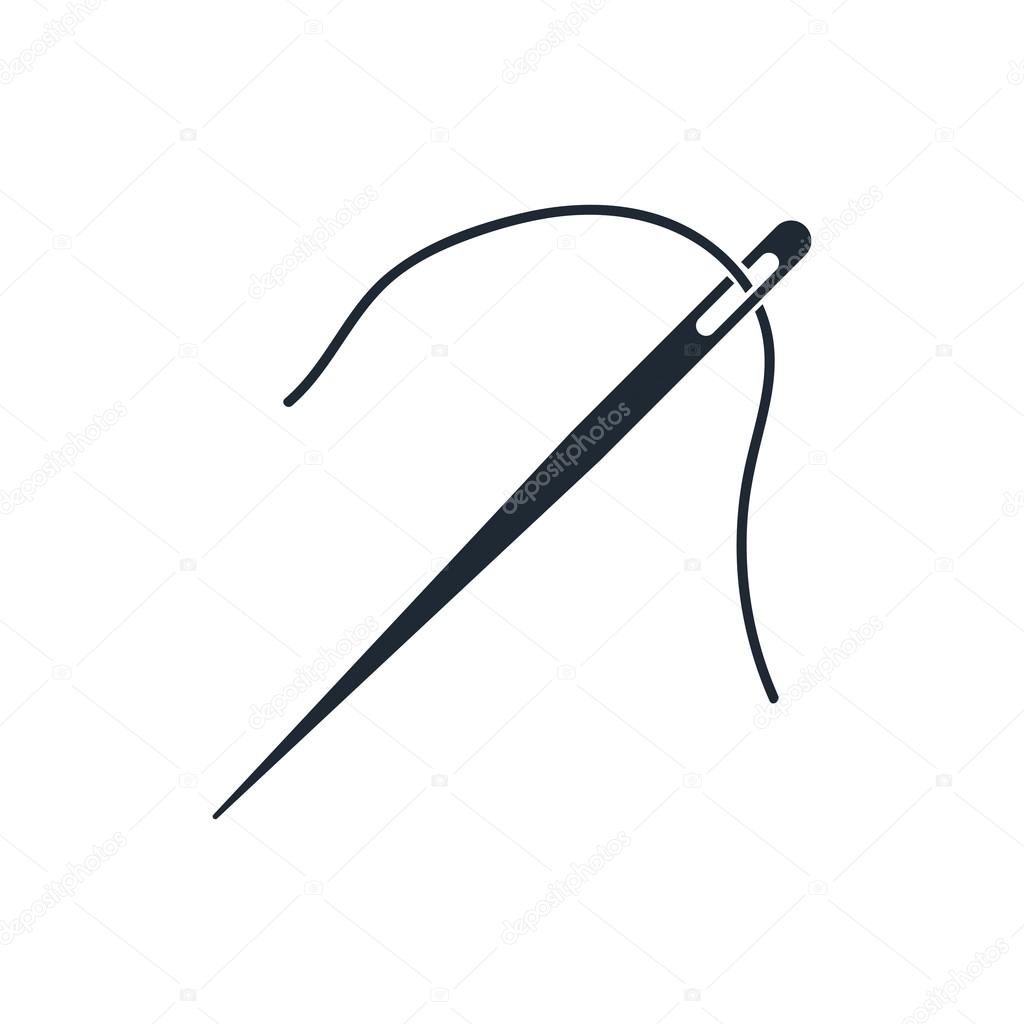 Icon needle and thread Stock Vector Image by ©Luka007 #72231813