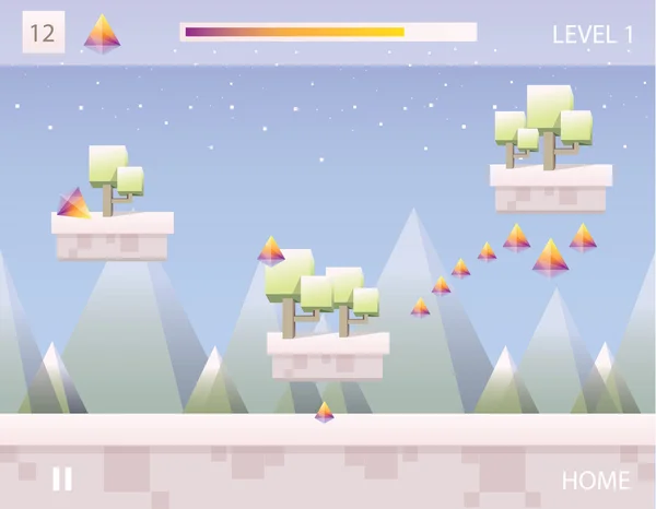 Level of the game background Vector Art Stock Images | Depositphotos