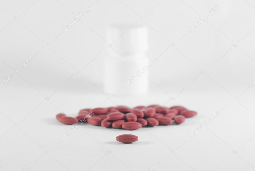 Dark Red Capsule
