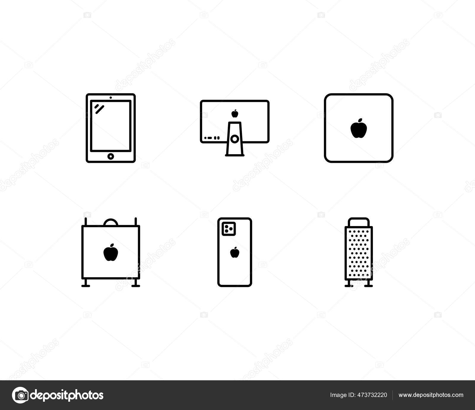 New Apple Products Vector Illustration Stock Vector by ©berkahicon ...
