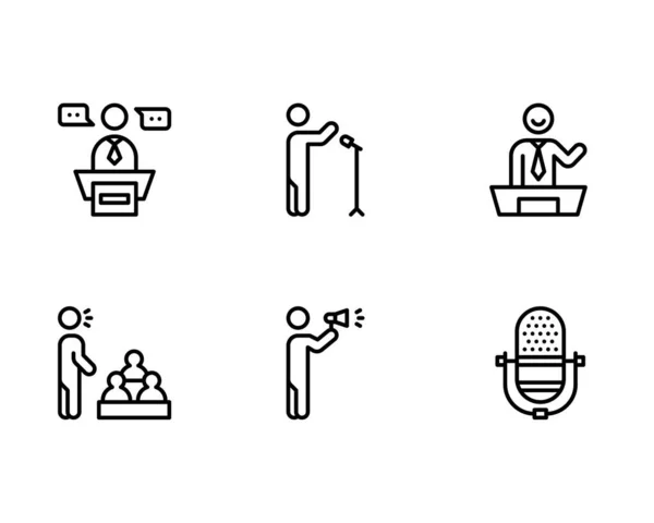 178 Public speaking icons Vector Images, Public speaking icons ...