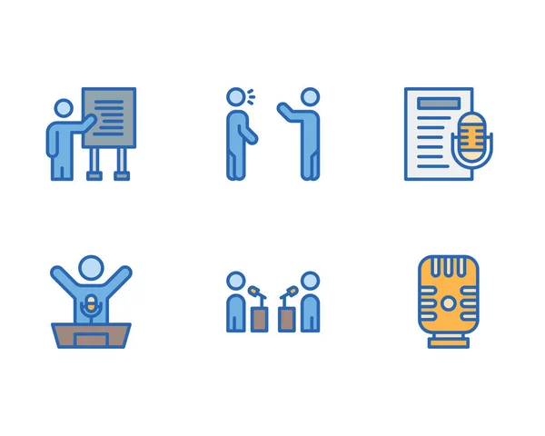 178 Public speaking icons Vector Images, Public speaking icons ...