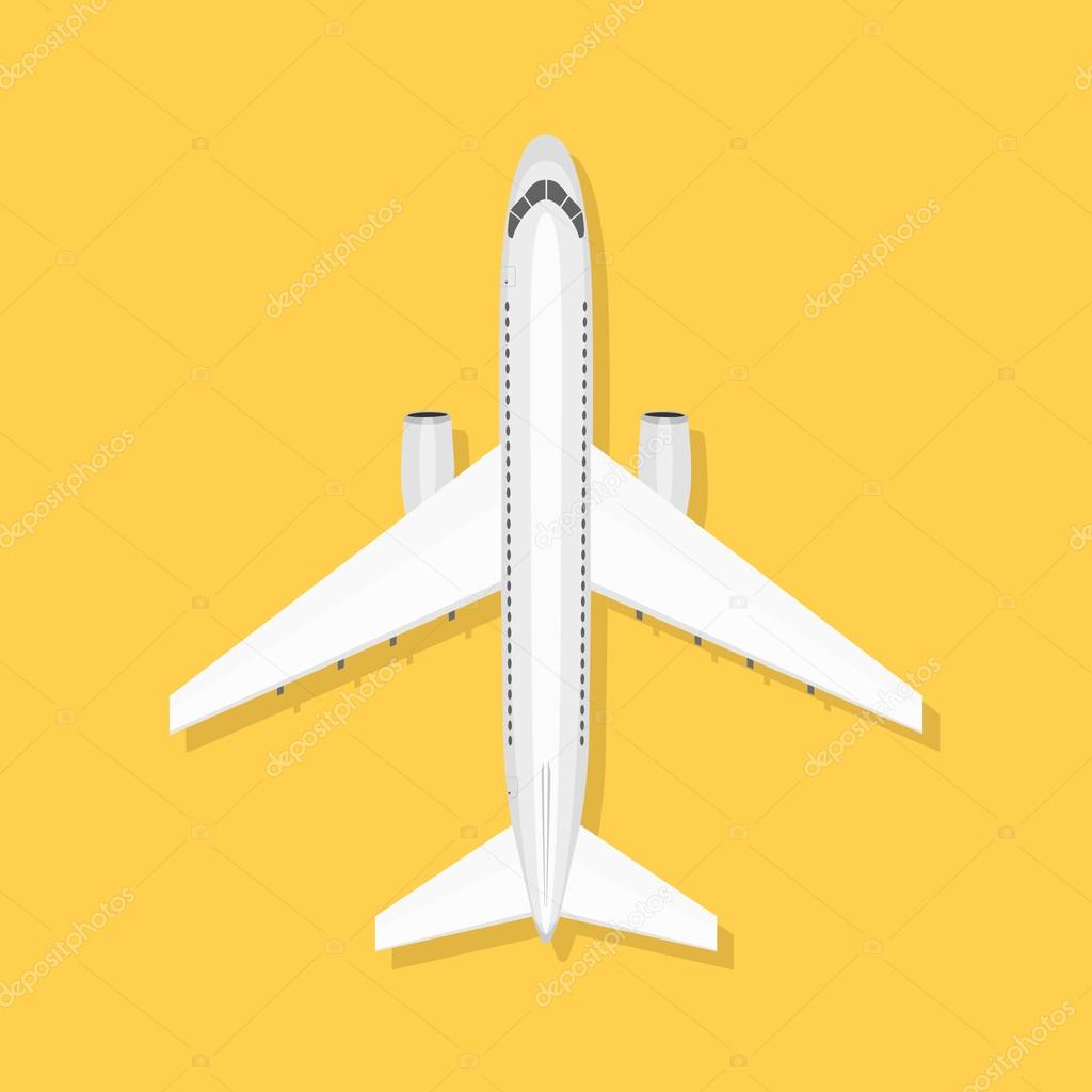 Aircraft is on the ground — Stock Vector © dmitrymoi #101717792