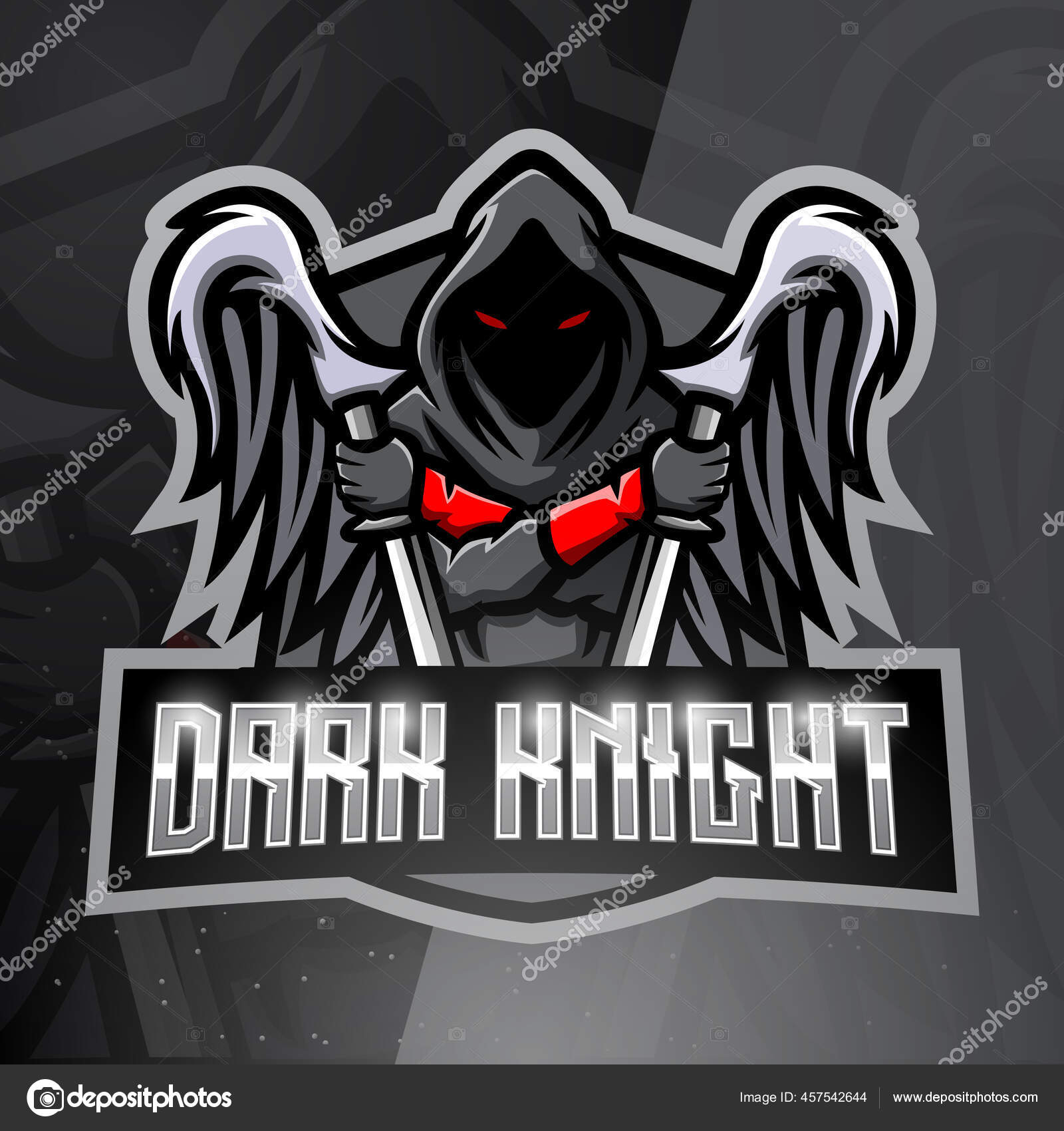 Dark Knight Logo Vector