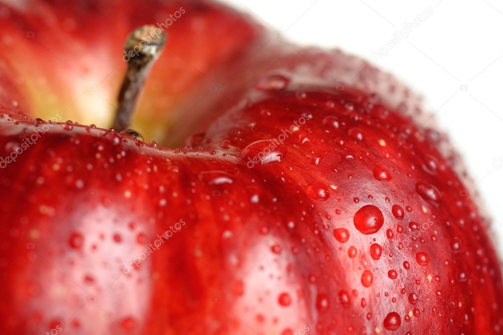 Beautiful close up apple — Stock Photo © stavklem_sale #82999990