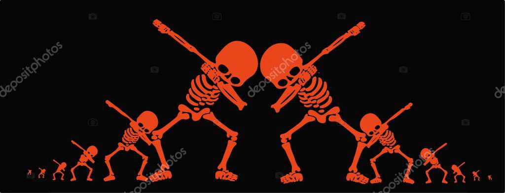 1,134 Dabbing skeleton Vector Images, Dabbing skeleton Illustrations ...