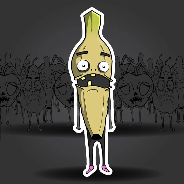 Zombie fruits set Stock Vector Image by ©nebrevno #74059087