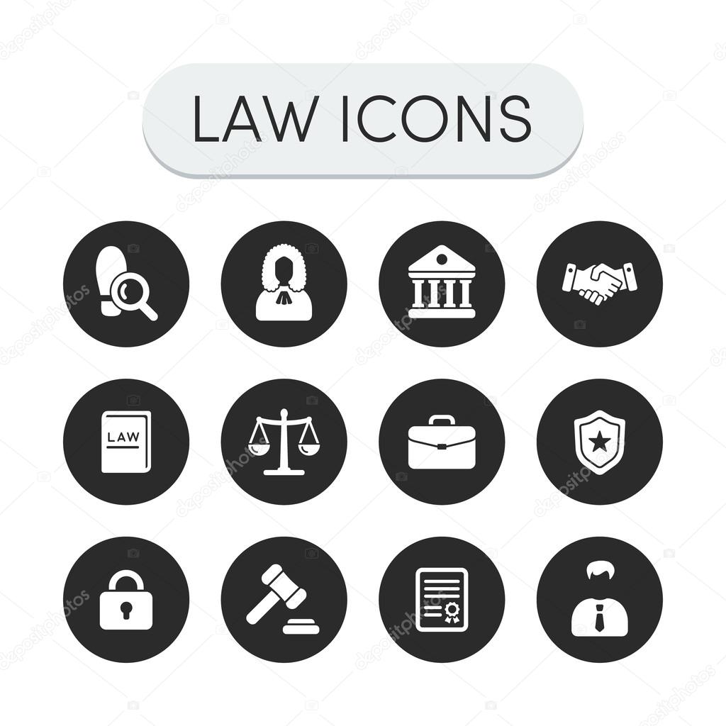Law Icon Vector