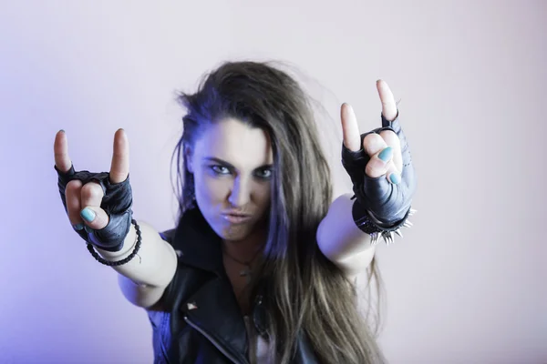 Beautiful punk girl Stock Photos, Royalty Free Beautiful punk girl ...