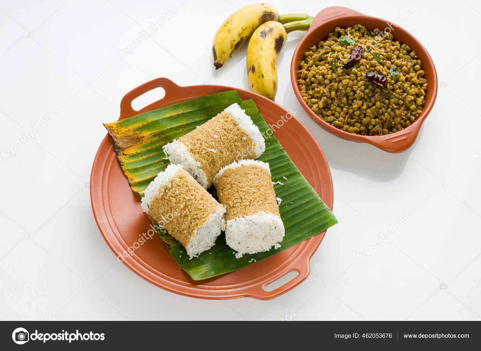 Kerala Breakfast_Wheat Puttu Healthy Steamed Food Which Main Breakfast ...