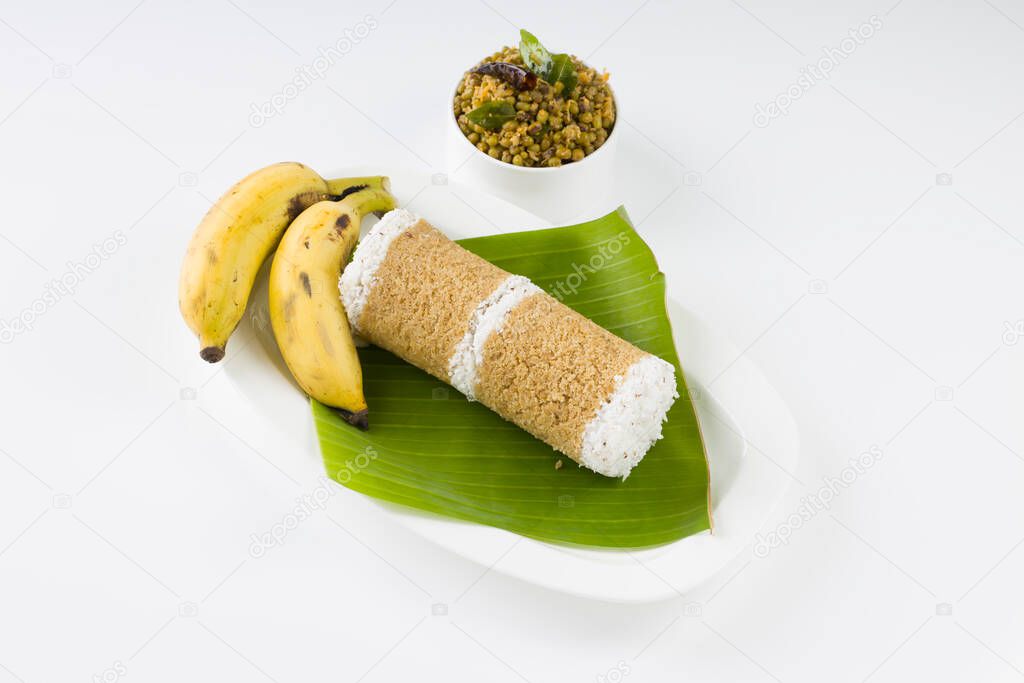 Kerala desayuno _ Puttu de trigo, comida al vapor saludable que es el ...