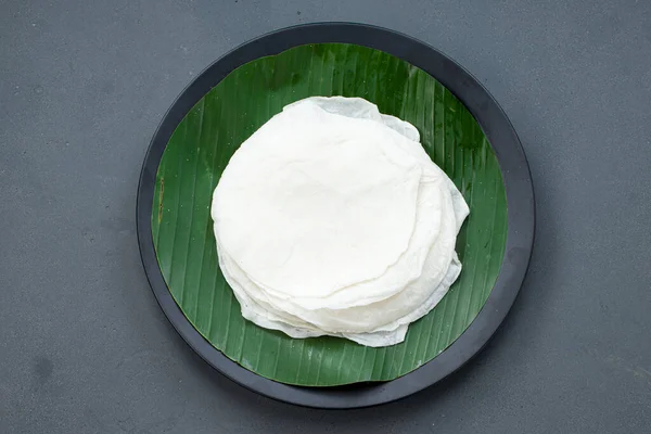 Nice Pathiri South Indian Malabar Special Food Made Using Rice — Stock ...