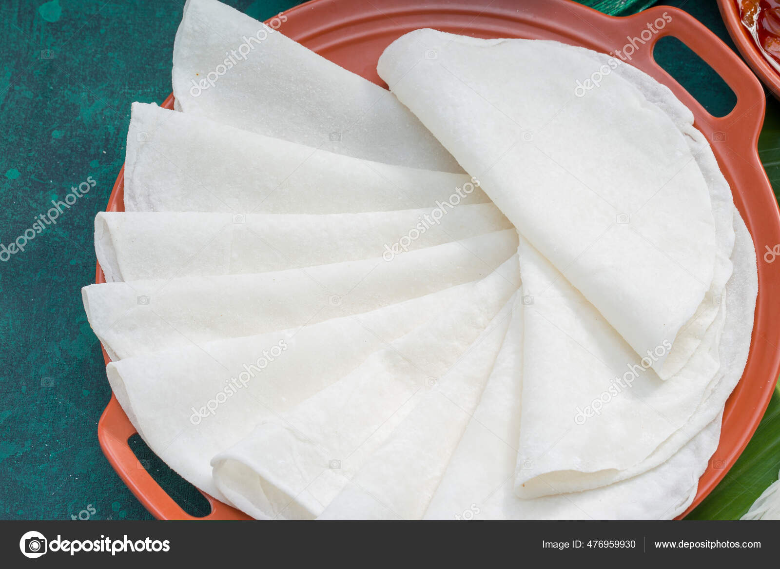 Nice Pathiri South Indian Malabar Special Food Made Using Rice Stock ...