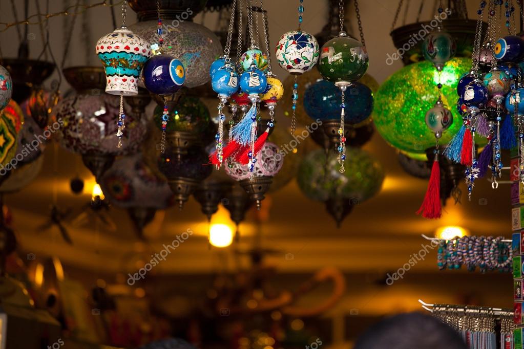 Traditional arabic lanterns on the market — Stock Photo © PhotoPrime ...
