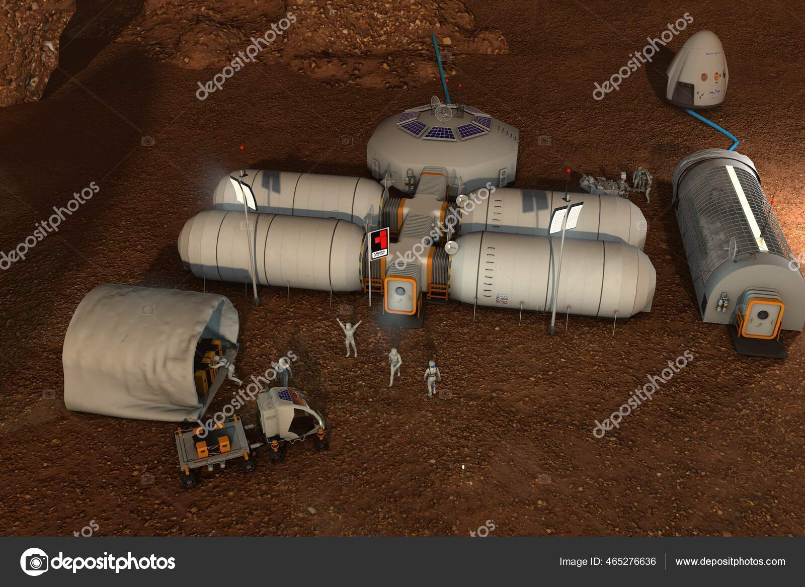Mars Colony Model