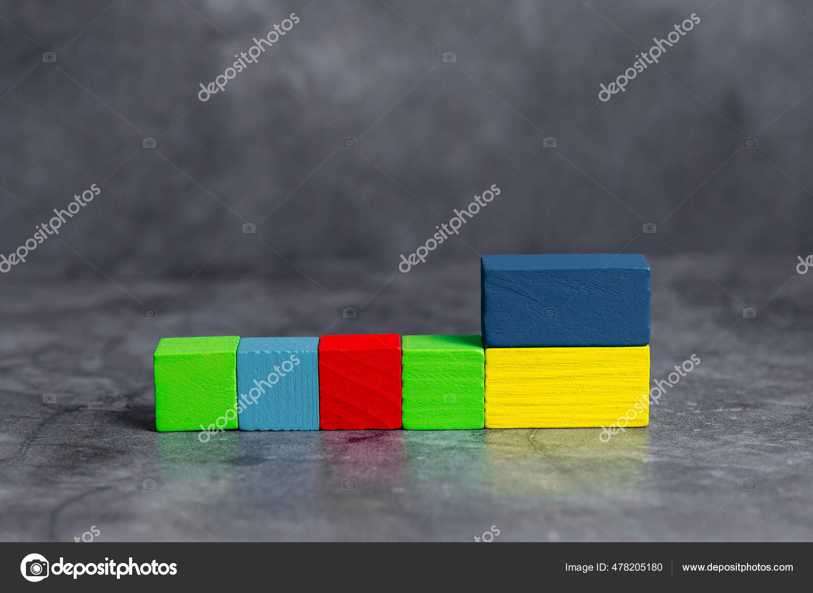 Sample Cube Rectangular Boxes Polished With Multi-Colour Symbolizing ...