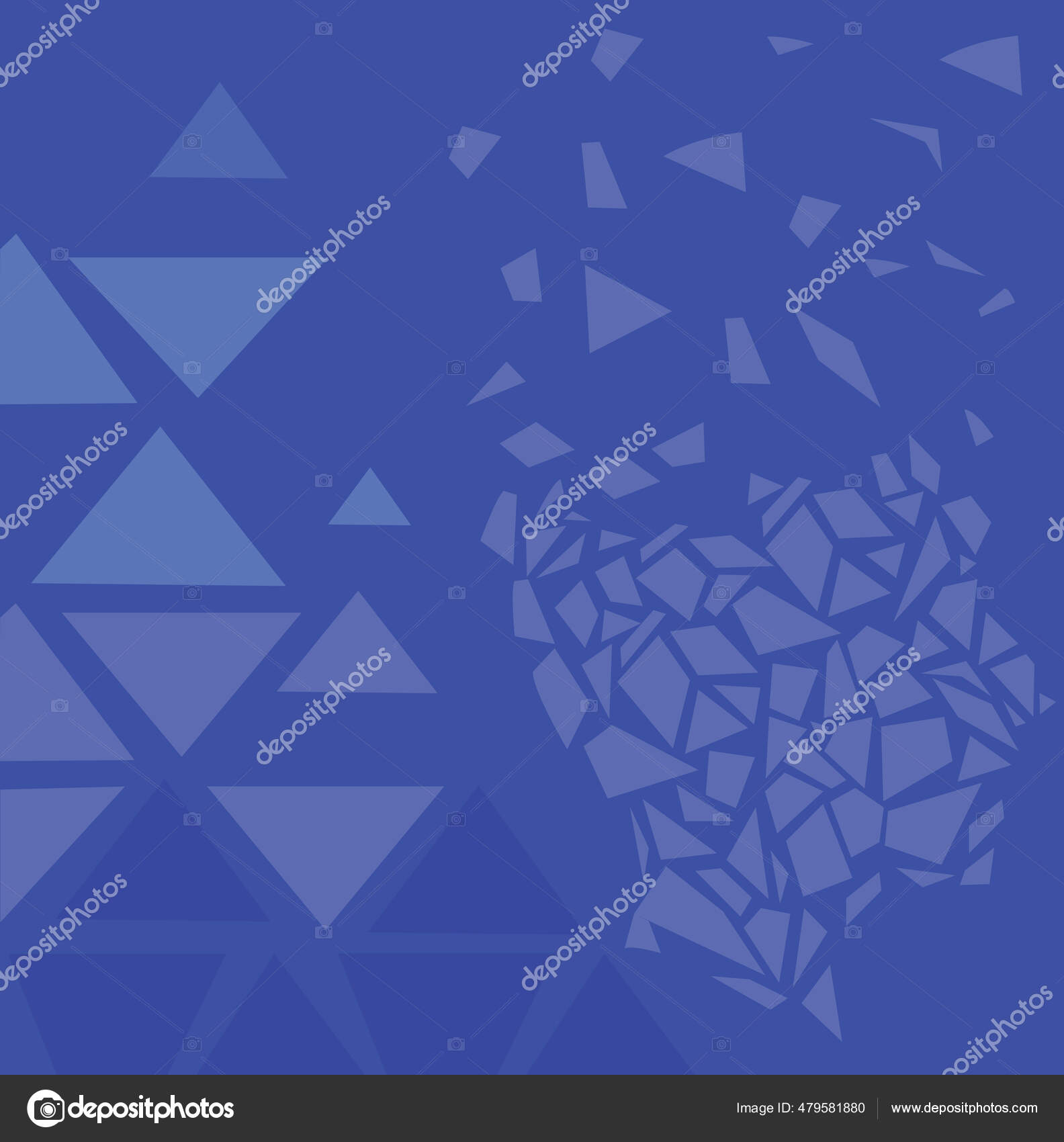 Colorful Wallpaper Image Shatter Effect Design Geometric Pattern ...