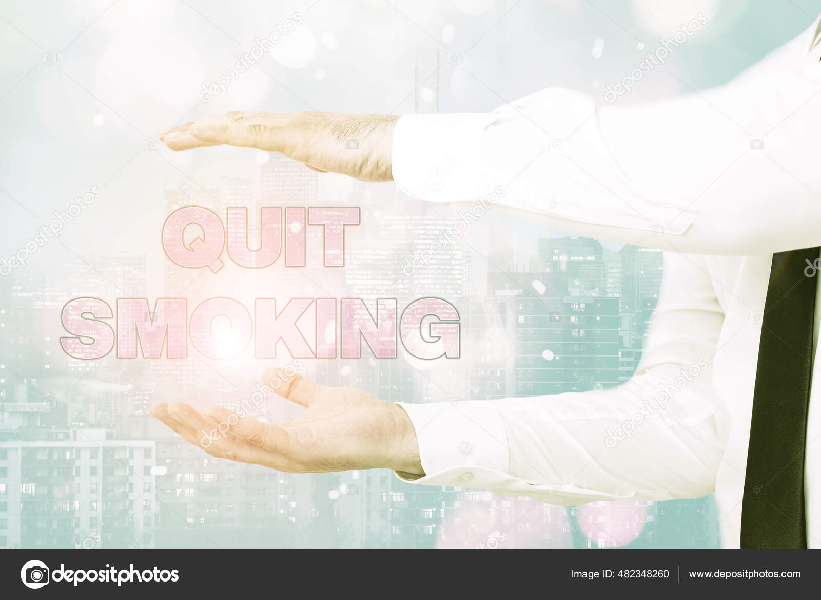Text showing inspiration Quit Smoking. Business showcase Discontinuing ... Text showing inspiration Quit Smoking. Business showcase Discontinuing ...