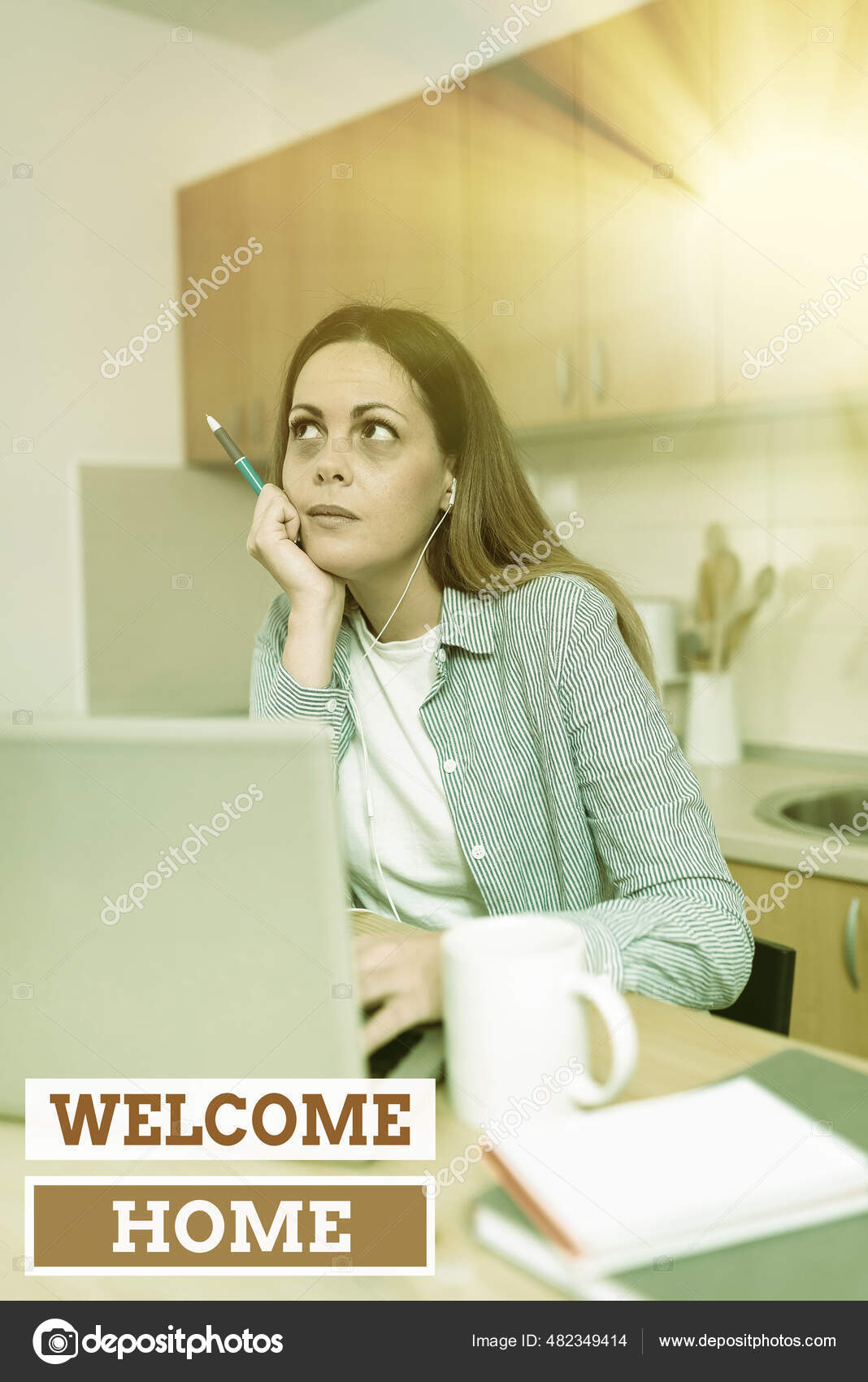 Sign displaying Welcome Home. Word Written on Expression Greetings New ...