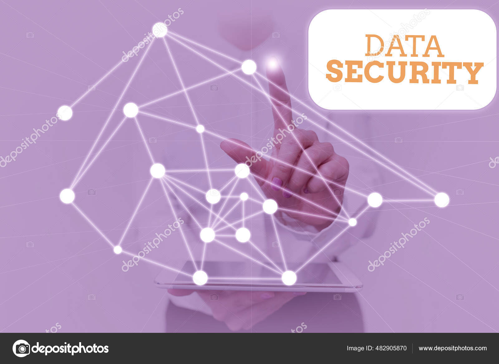Conceptual display Data Security. Business showcase Protected important ... Conceptual display Data Security. Business showcase Protected important ...