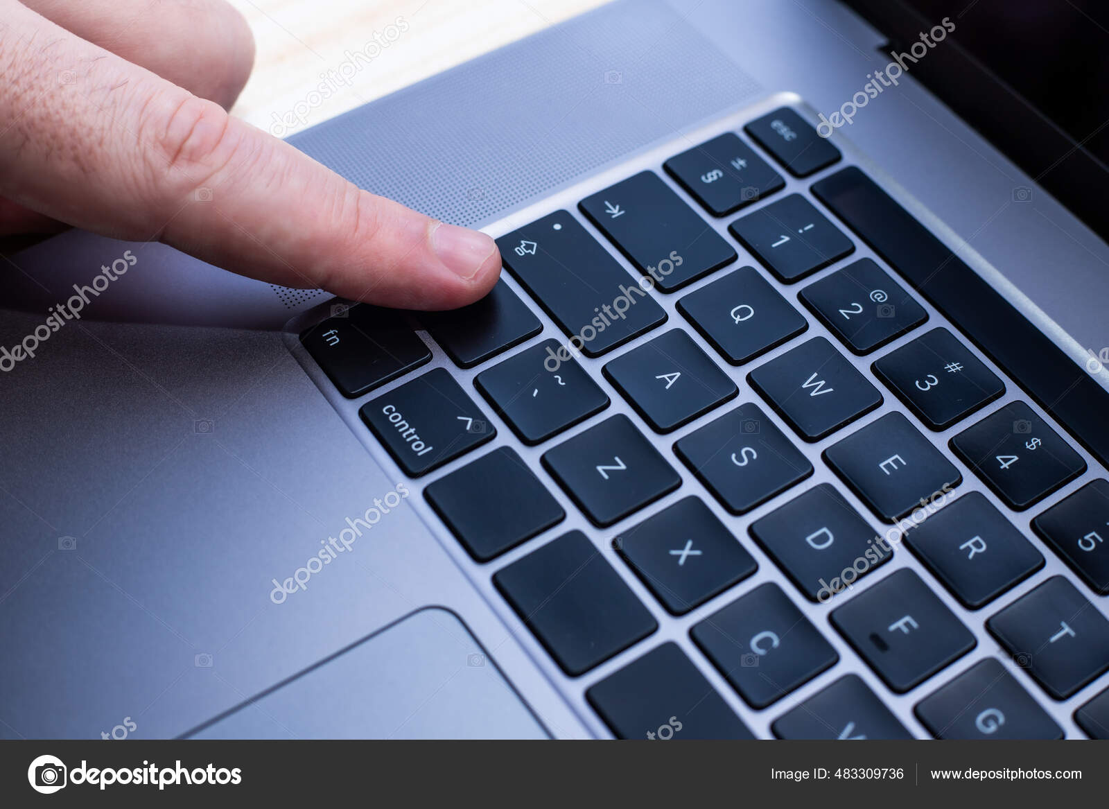 Hands Pointing Pressing Computer Keyboard Keys Typewriting New Ideas ...