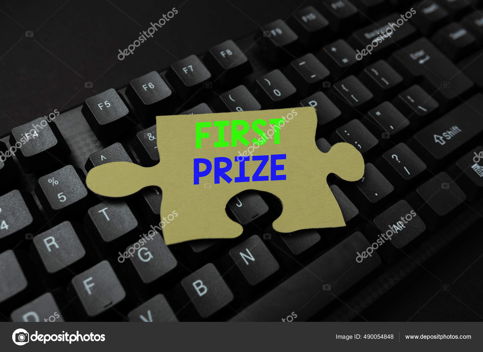 Inspiration showing sign First Prize. Business idea most coveted prize ...