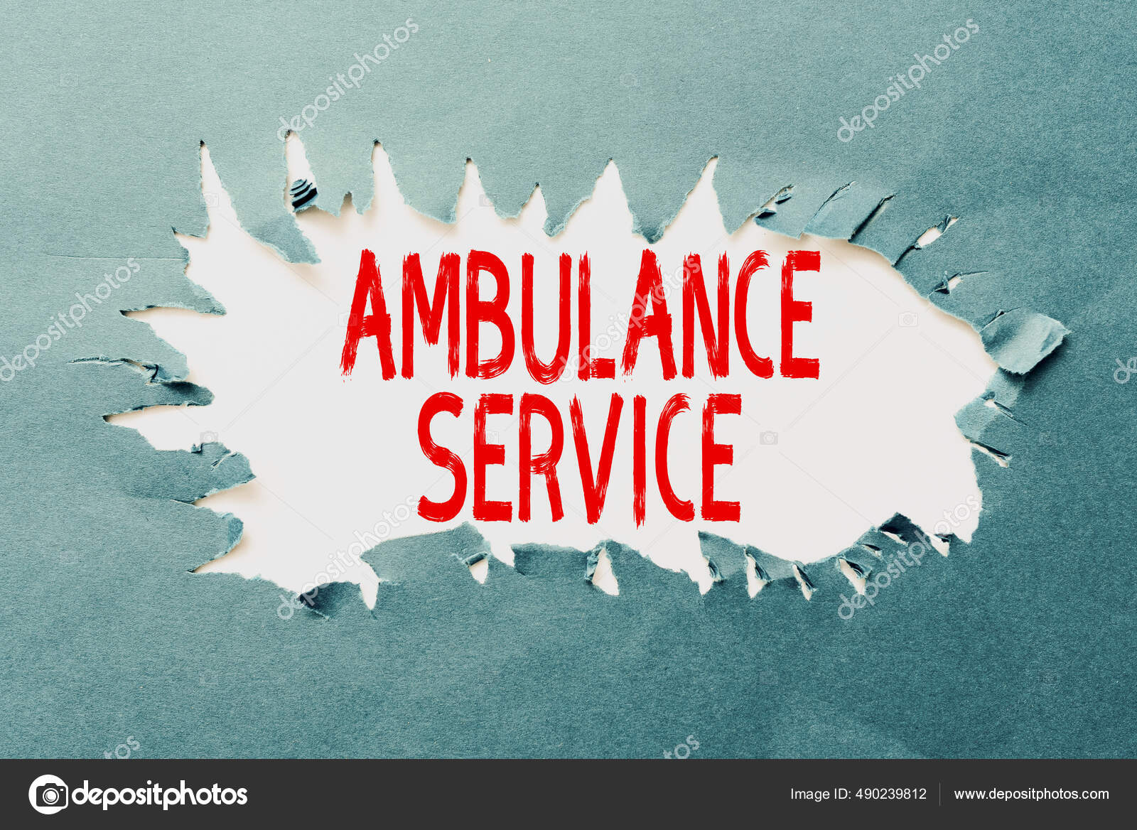 Hand writing sign Ambulance Service. Business showcase emergency ...