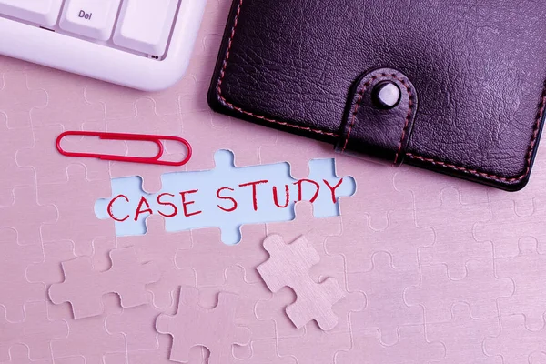 Conceptual display Case Study. Business showcase analysis and a ...