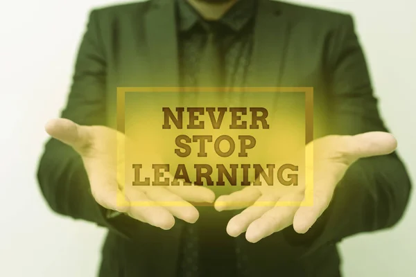 Never stop learning Stock Photos, Royalty Free Never stop learning Images | Depositphotos