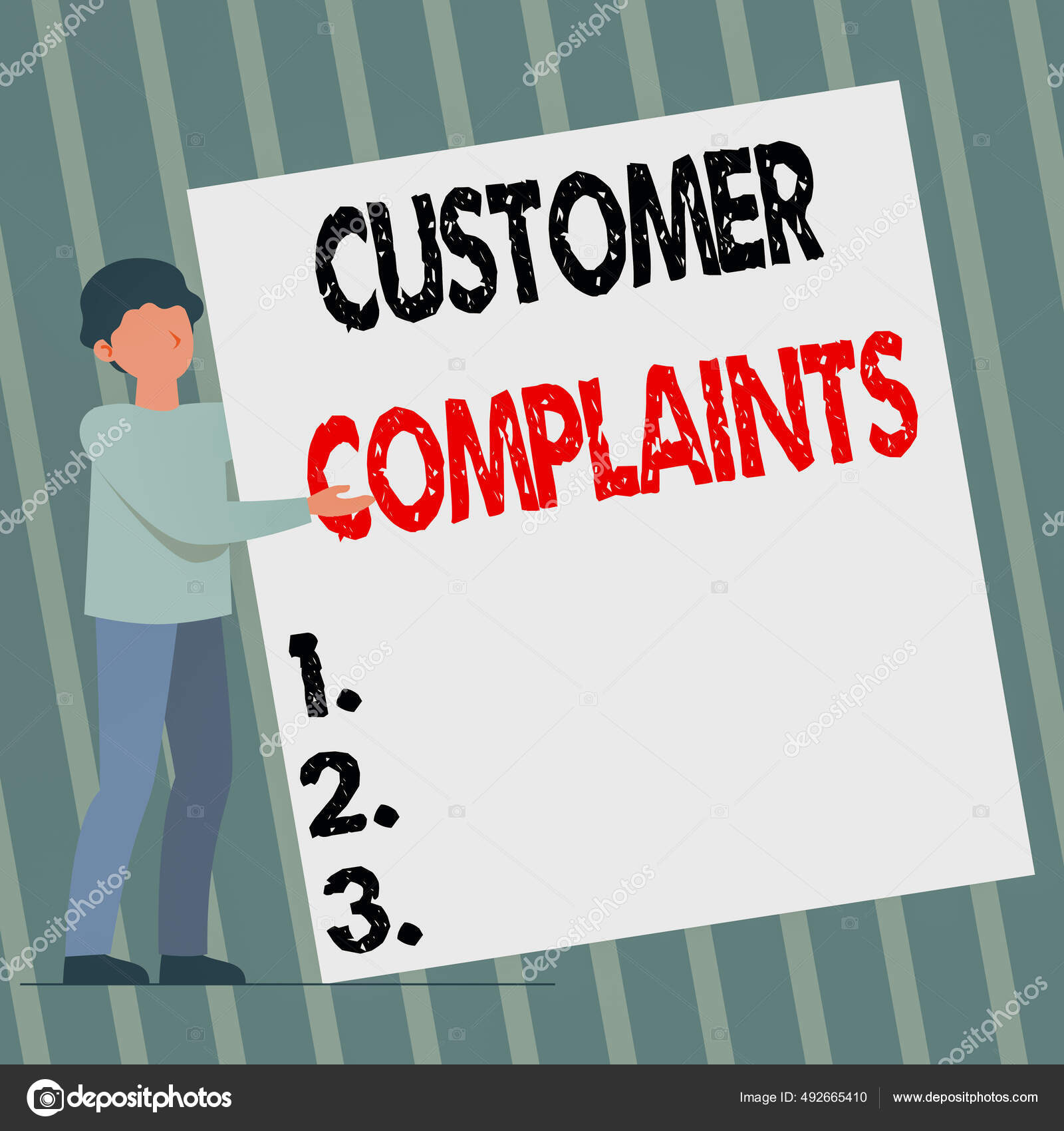 Customer Complaints Clipart