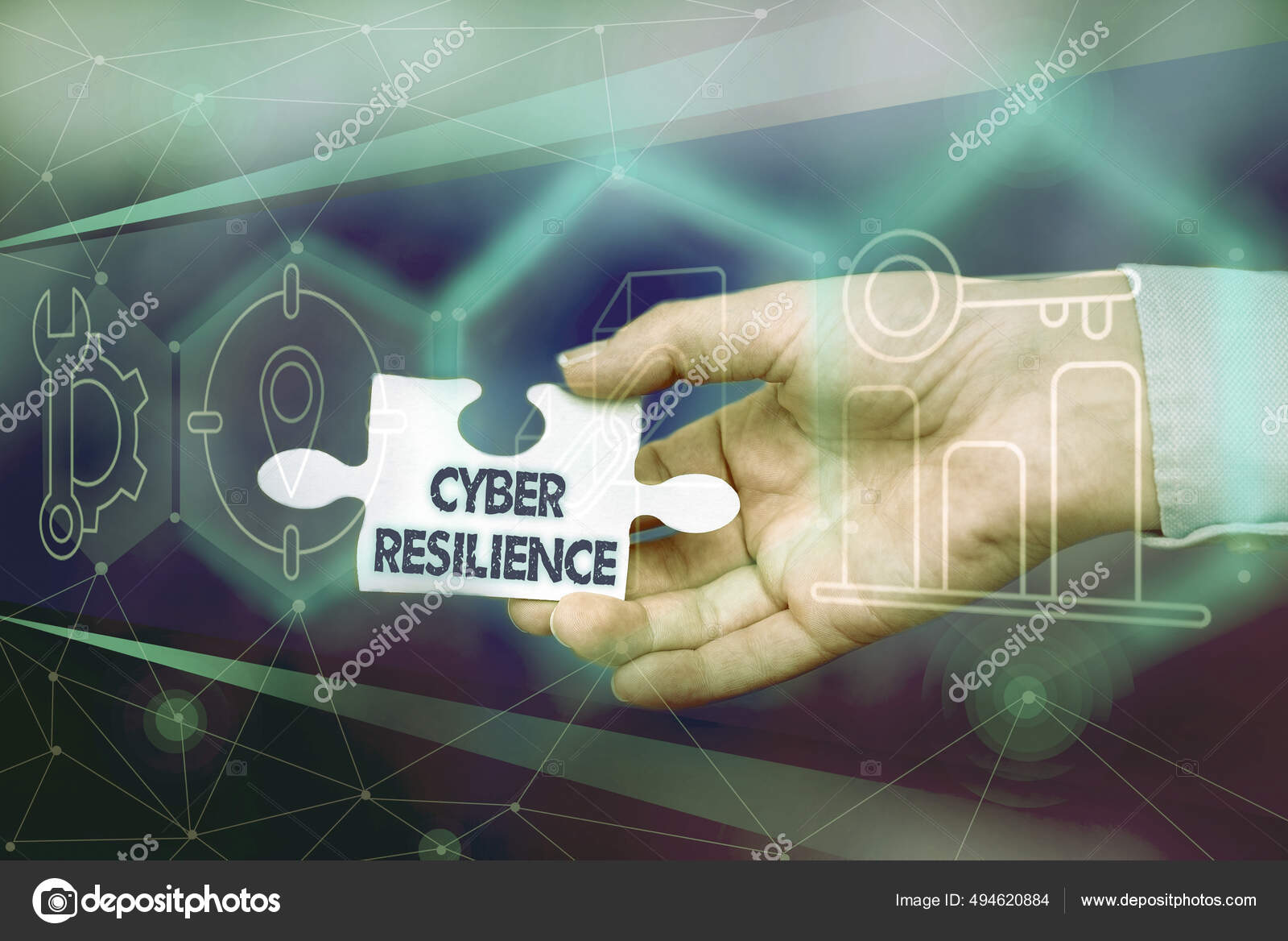 Conceptual caption Cyber Resilience. Word for measure of how well an ... Conceptual caption Cyber Resilience. Word for measure of how well an ...